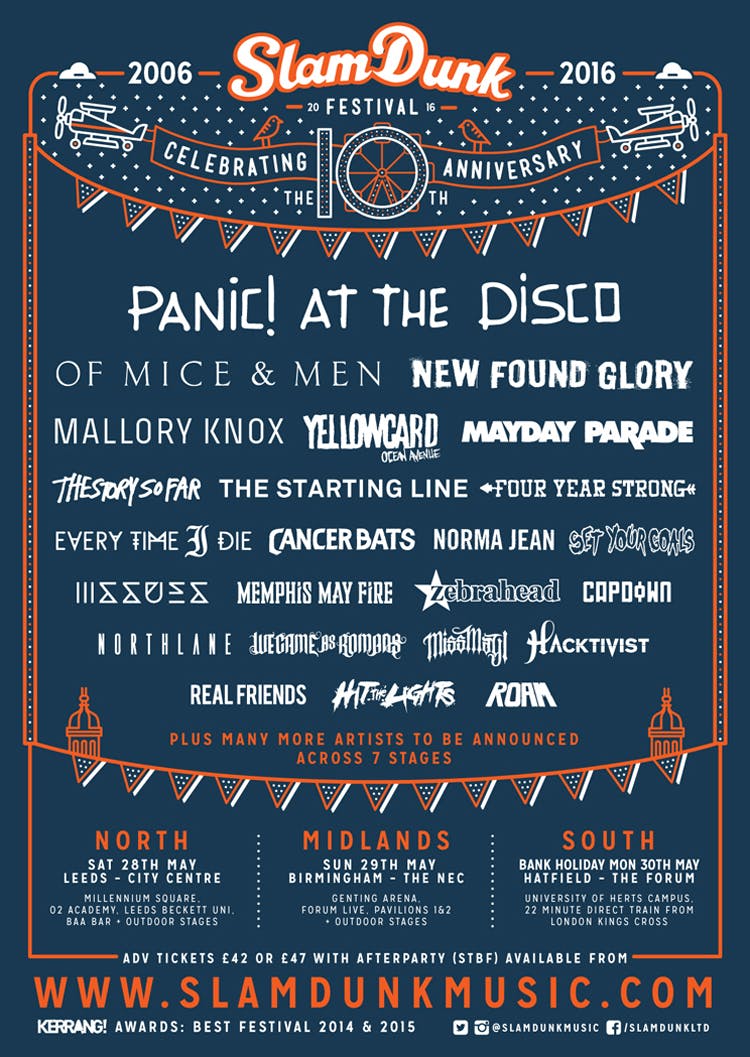 Slam Dunk Festival Add More Bands To Bill Kerrang