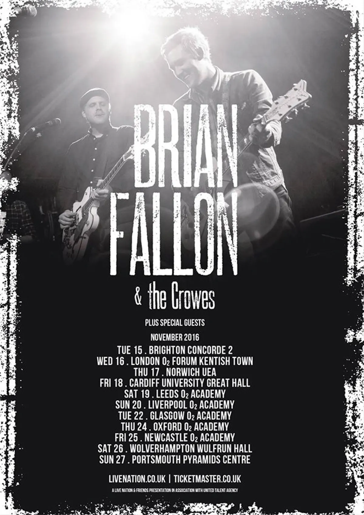 Brian Fallon & The Crowes Announce UK Tour | Kerrang!