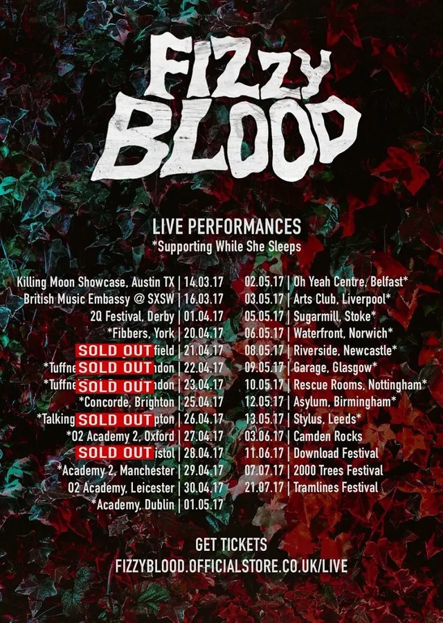 Fizzy Blood Premiere New Track, Pawn | Kerrang!
