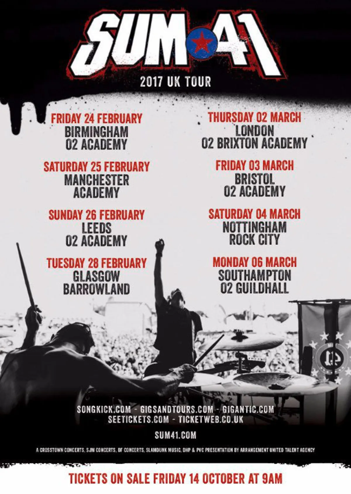 Sum 41 Announce 2017 UK Headline Tour | Kerrang!