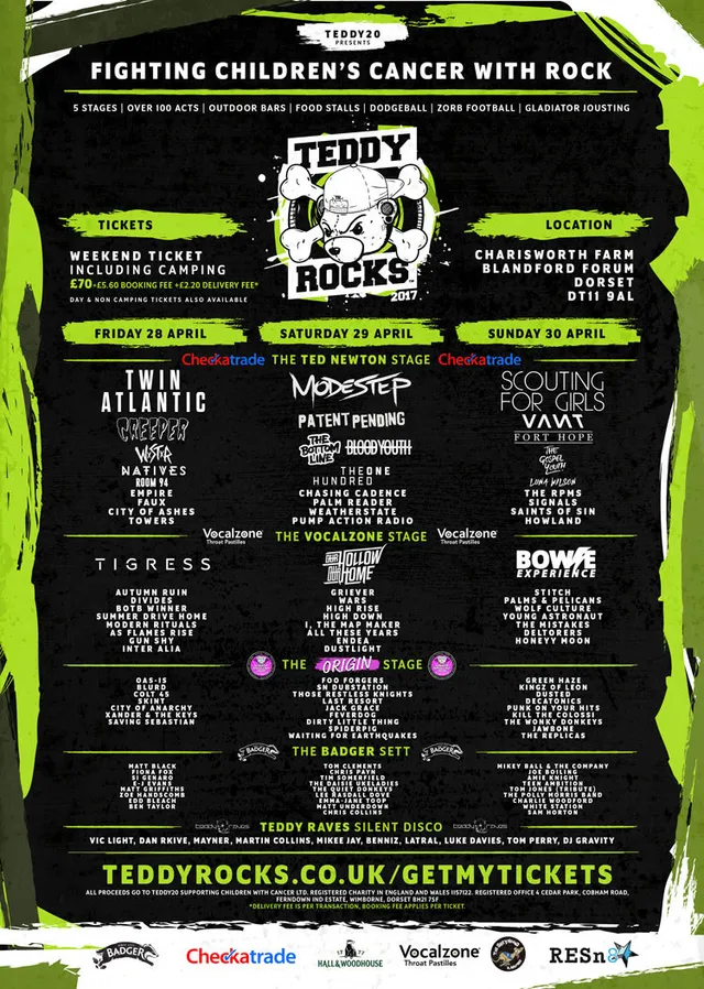 Teddy Rocks 2017 Confirms Day Splits | Kerrang!