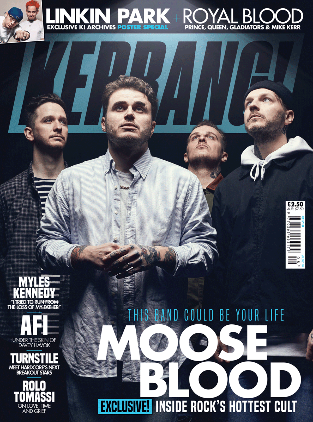 K!1710: Moose Blood - Inside Rock's Hottest Cult | Kerrang!