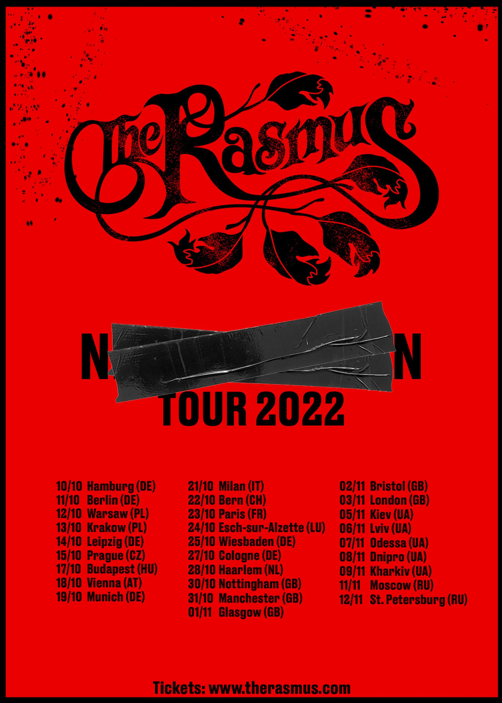 The Rasmus announce 2022 tour and share new single, Bones | Kerrang!