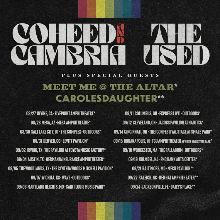 Coheed And Cambria and The Used announce co-headline tour | Kerrang!