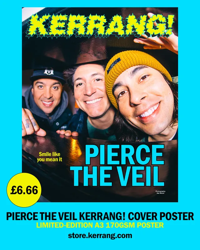 Get your A3 Pierce The Veil Kerrang! cover poster | Kerrang!