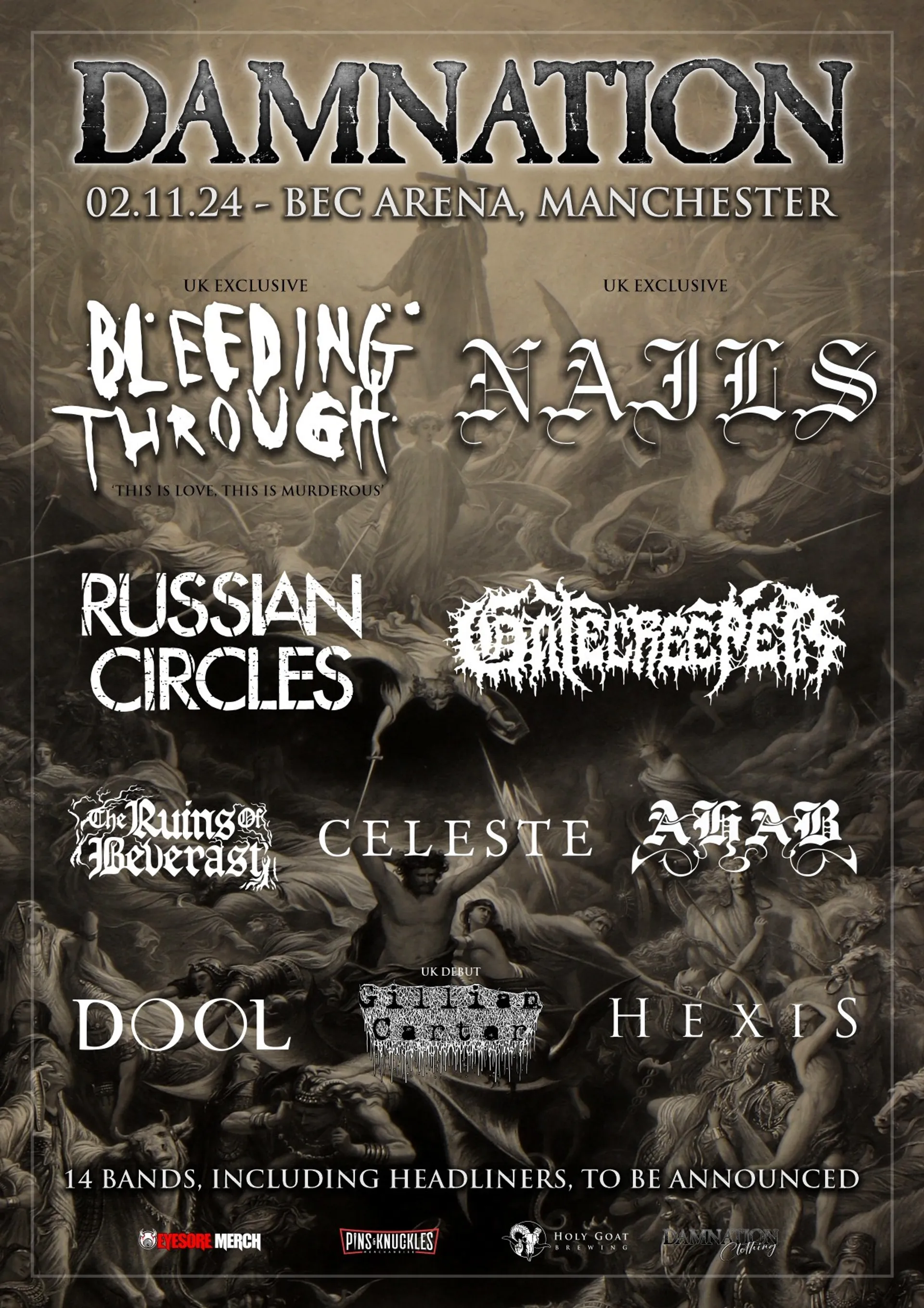 Nails and Bleeding Through among first 10 bands for… | Kerrang!