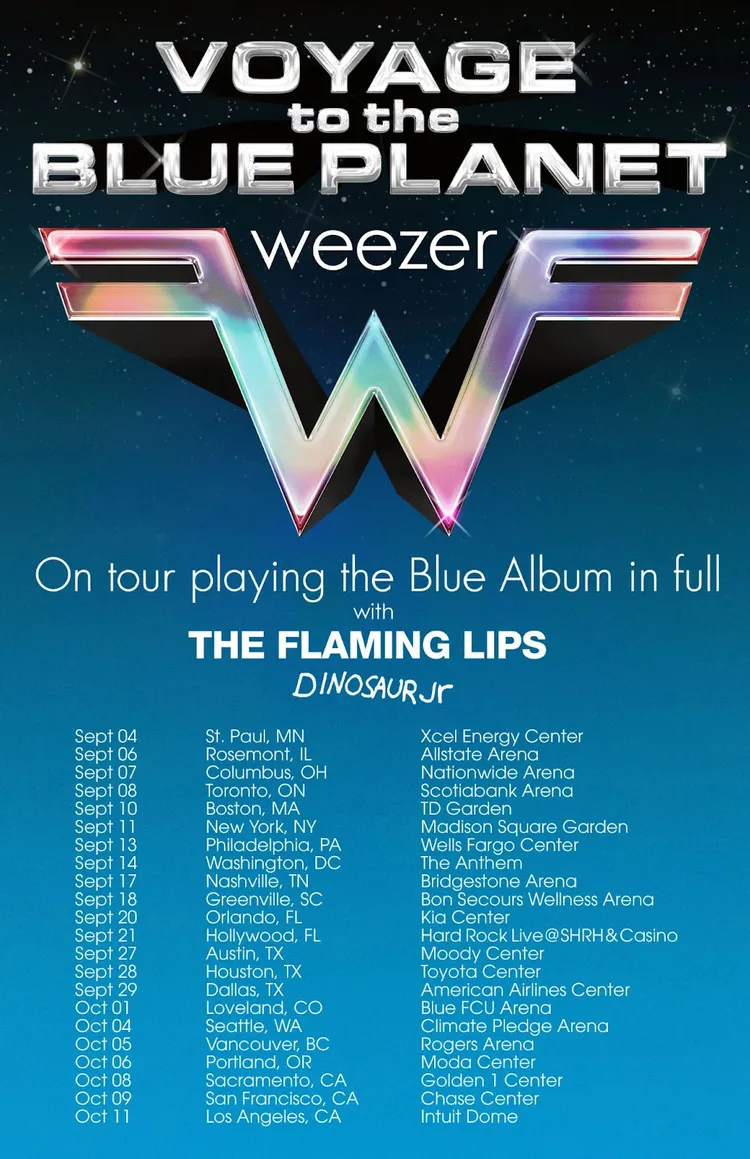 Weezer announce Blue Album anniversary U.S. tour | Kerrang!