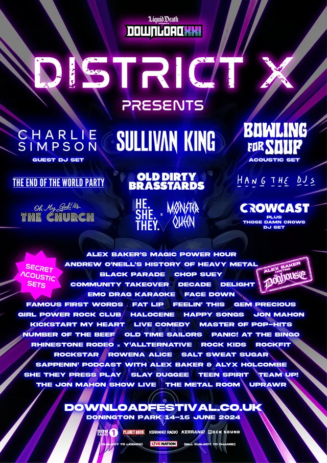 Download Festival announce District X line-up including… | Kerrang!