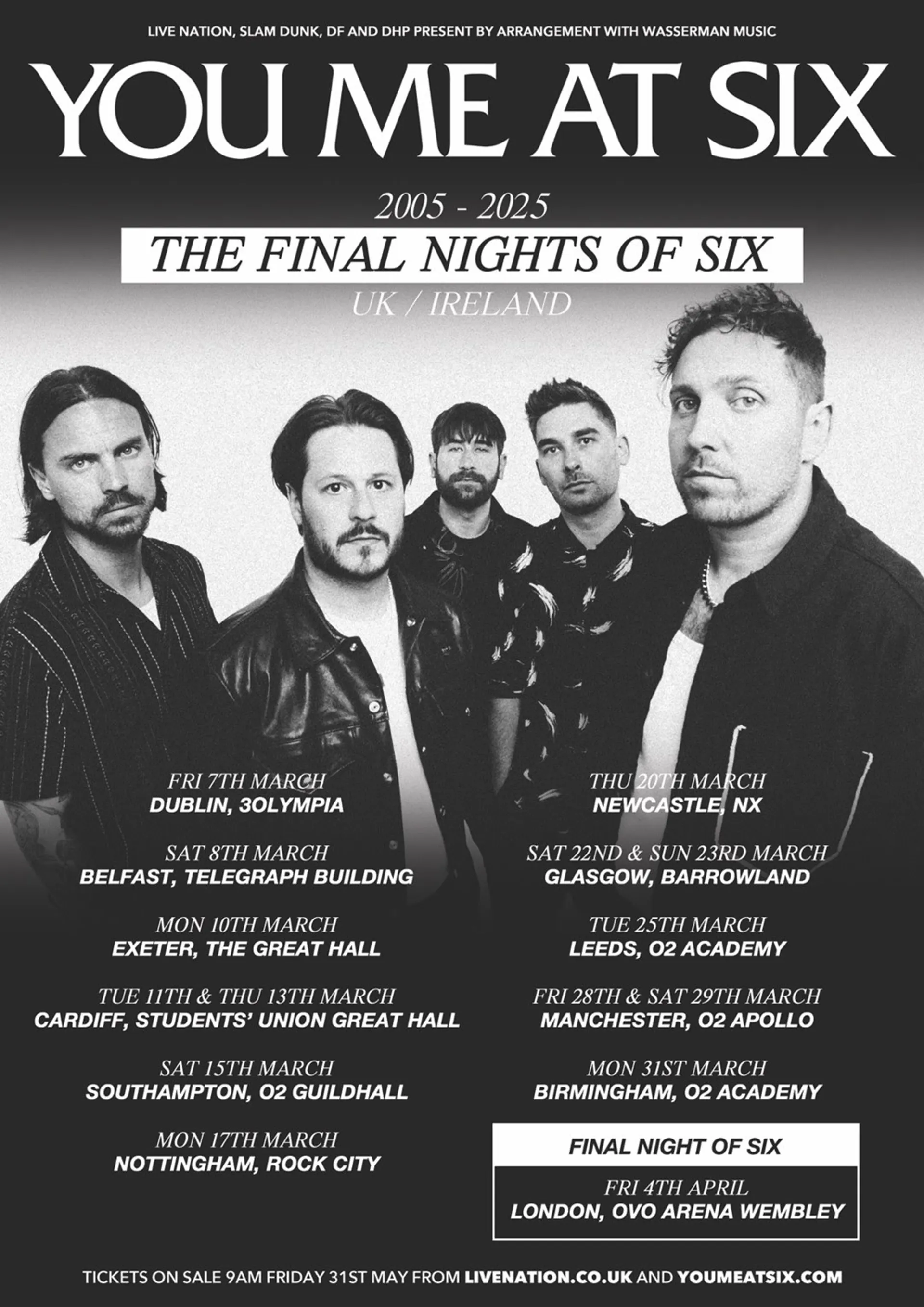 You Me At Six announce final tour dates, including huge… | Kerrang!