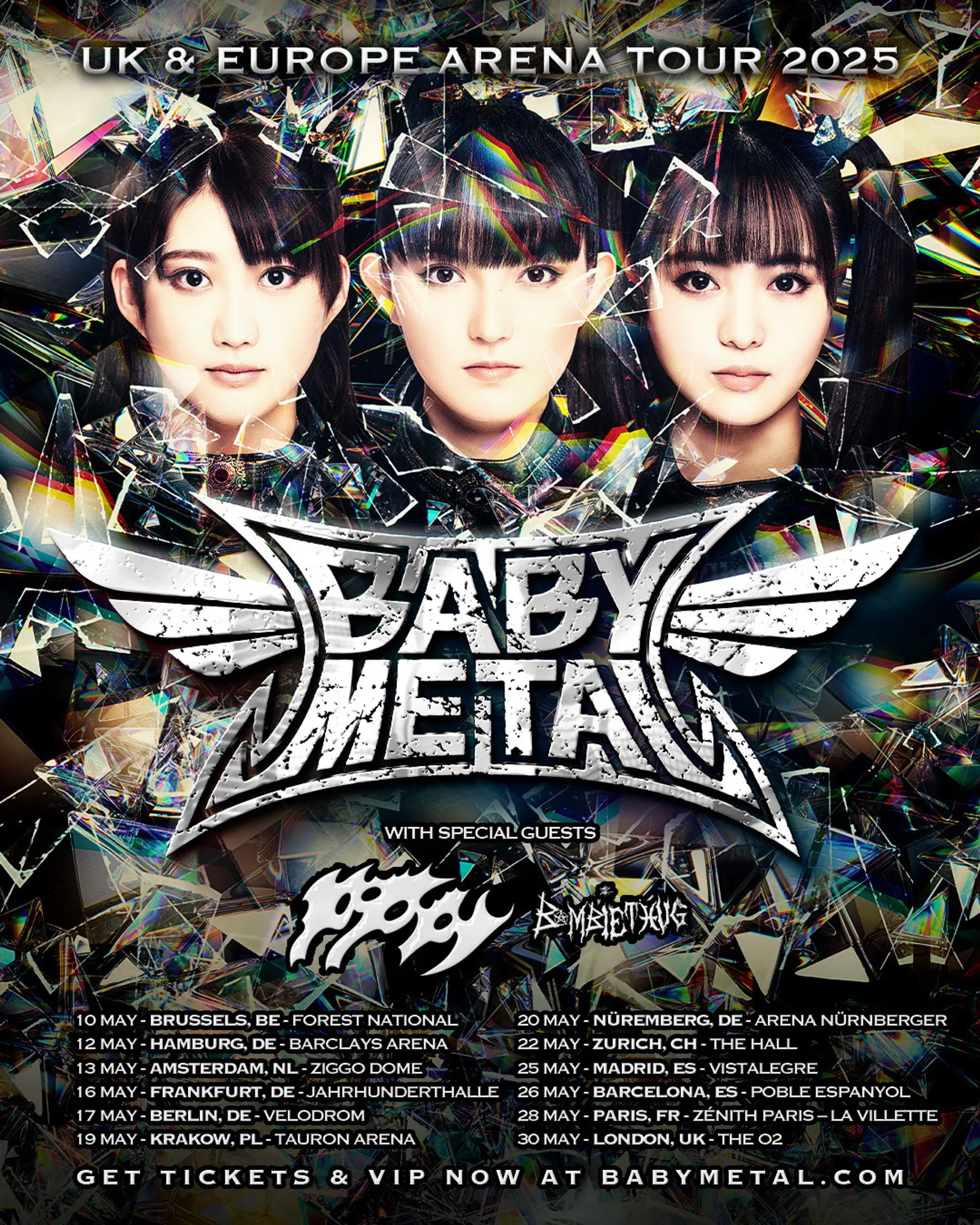 BABYMETAL announce European headline tour with Poppy and… | Kerrang!