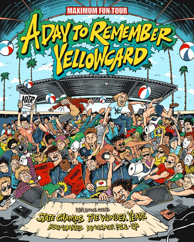 ADTR and Yellowcard team up for 36-city Maximum Fun Tour | Kerrang!