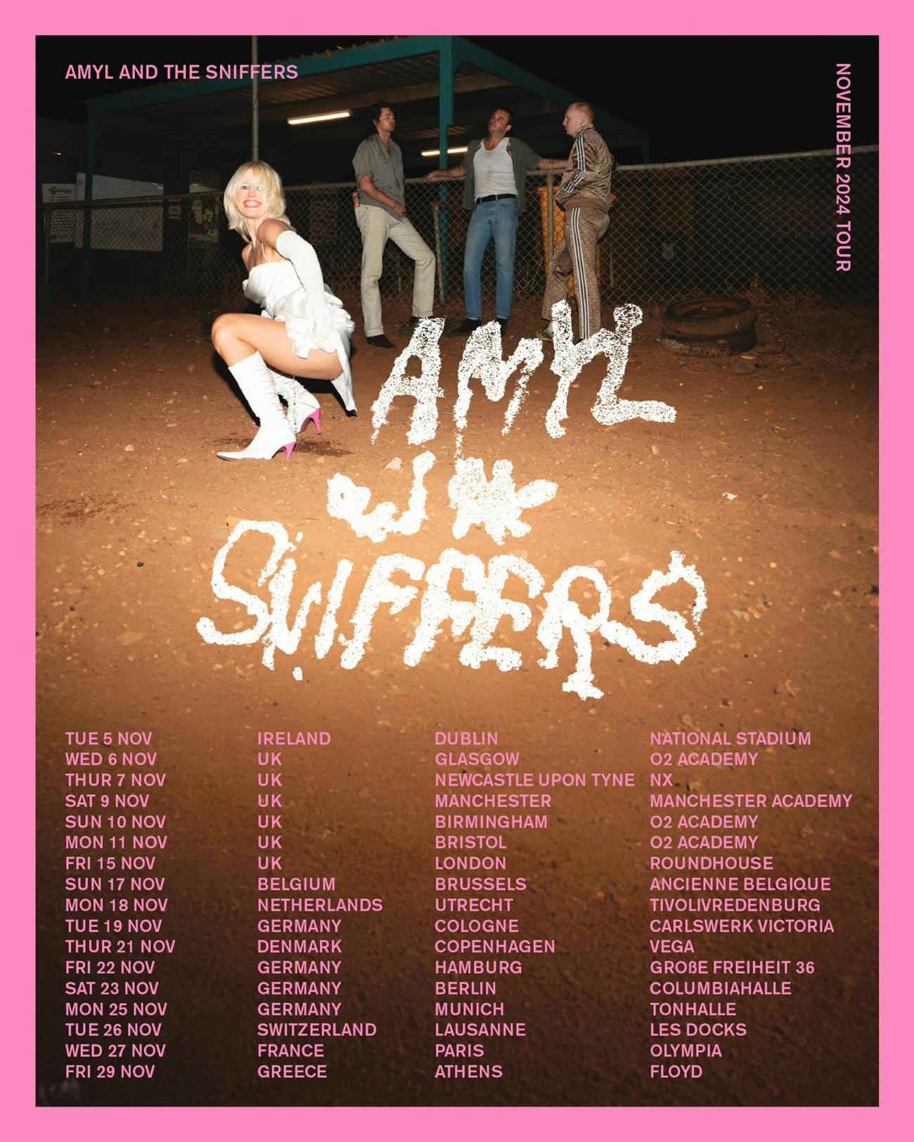 Amyl And The Sniffers Announce Uk And European Headline… Kerrang