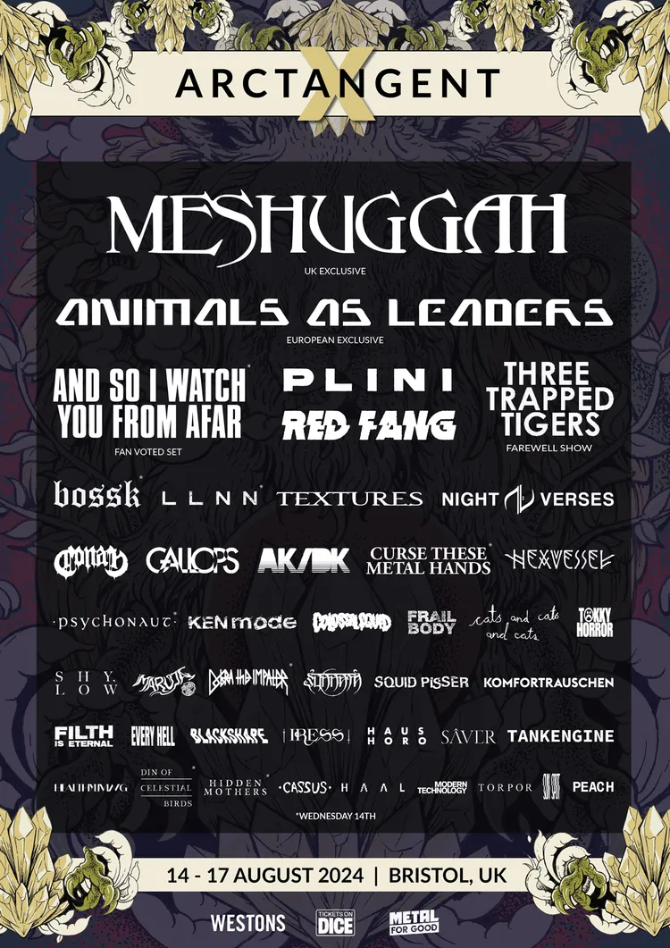 ArcTanGent confirm Meshuggah as first 2024 main stage… | Kerrang!