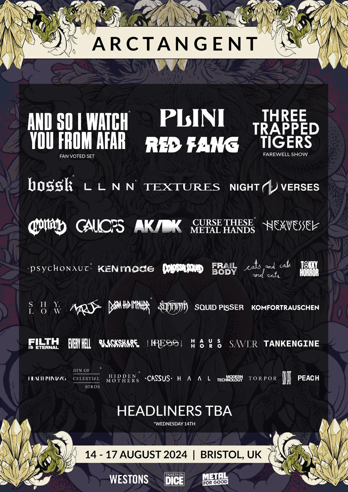 ArcTanGent announce first wave of bands for 2024’s 10th… | Kerrang!