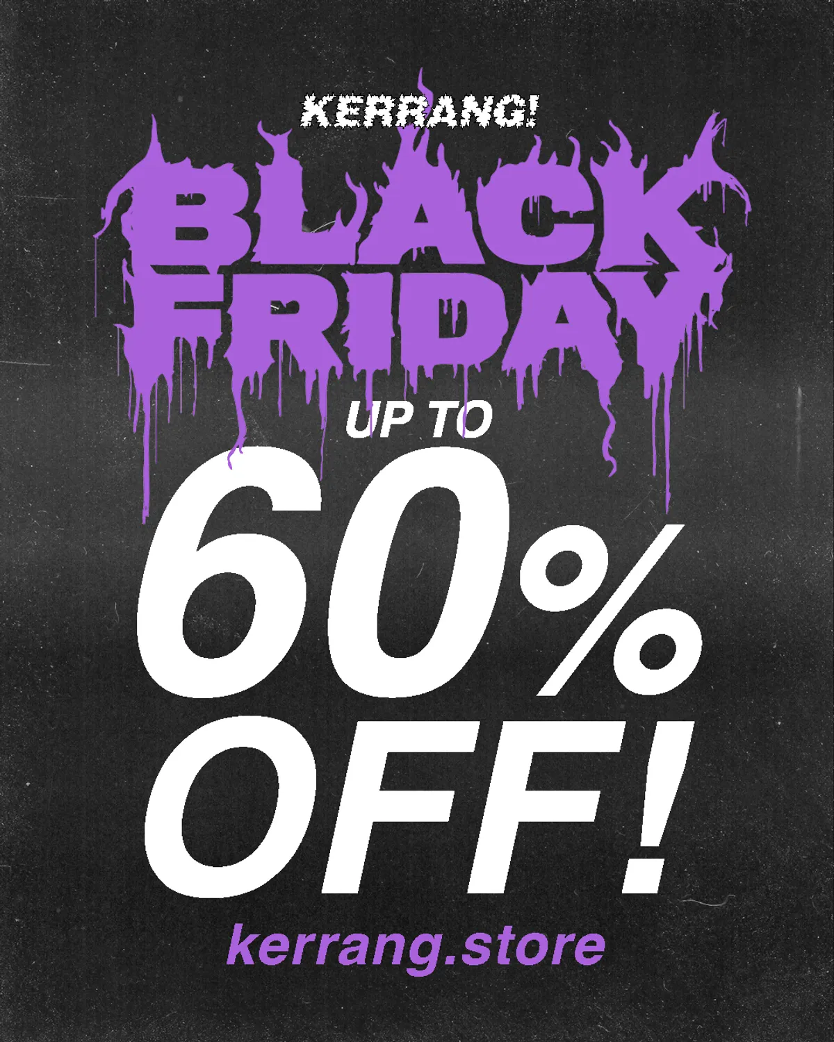 Get up to 60% off the Kerrang! Store this Black Friday | Kerrang!
