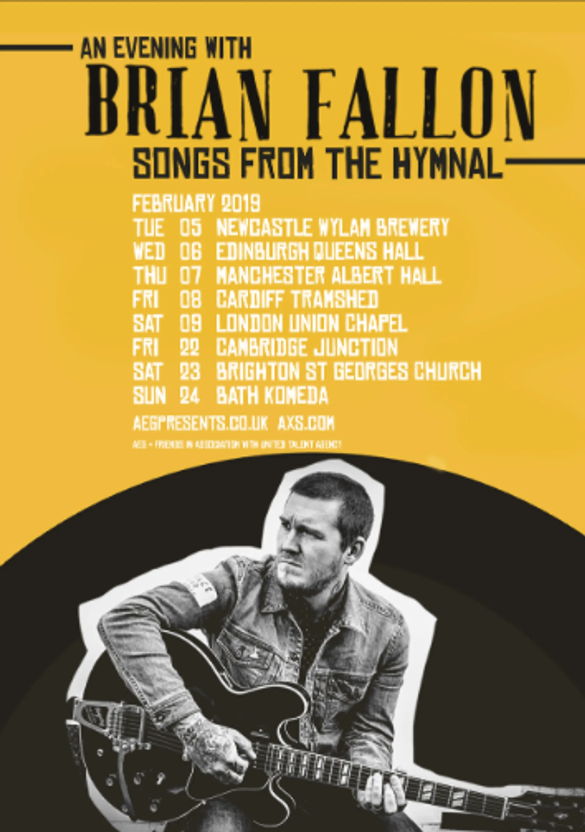 Brian Fallon Announces Solo Acoustic Tour | Kerrang!