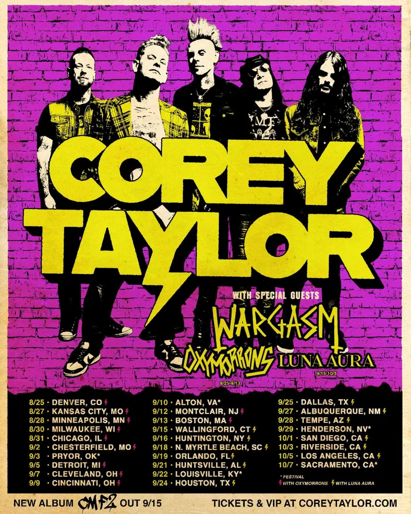 Corey Taylor debuts new single from second solo album CMF2 | Kerrang!