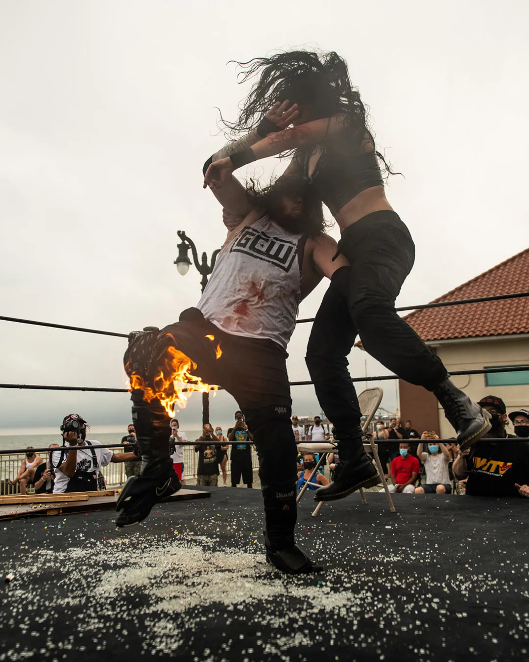 Blood, bruises and barbed wire: The beauty of deathmatch… | Kerrang!