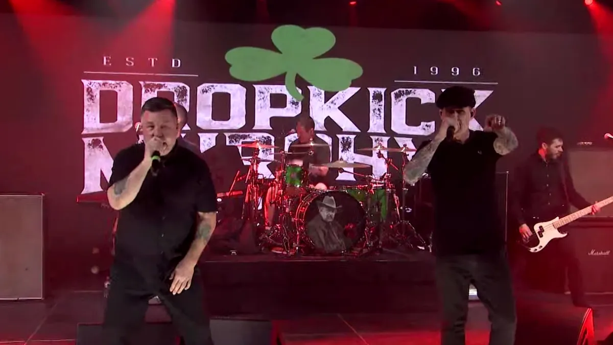 Watch Dropkick Muprhys' Full St. Patrick's Day Performance… | Kerrang!