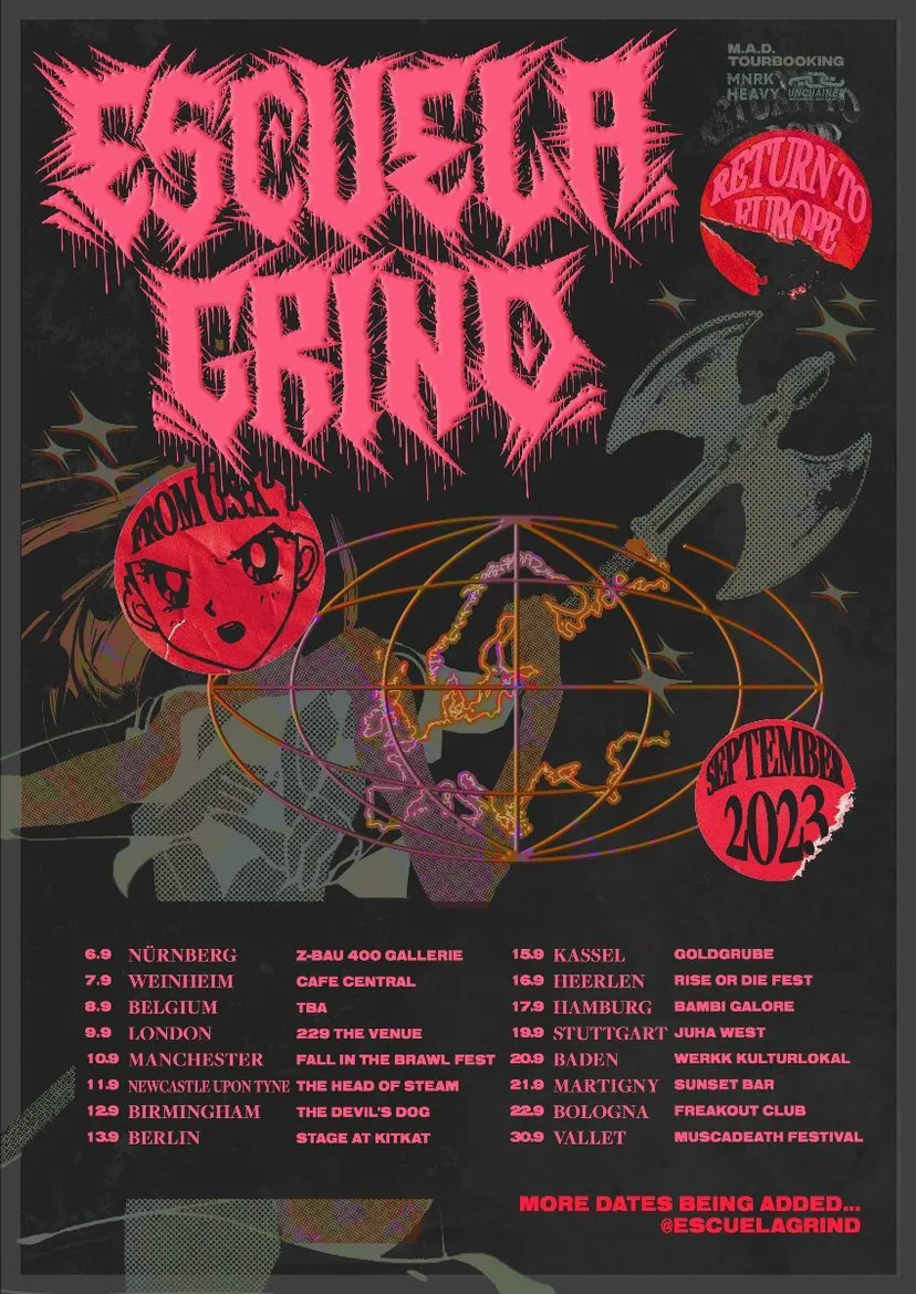 Escuela Grind have announced their debut UK and European… | Kerrang!