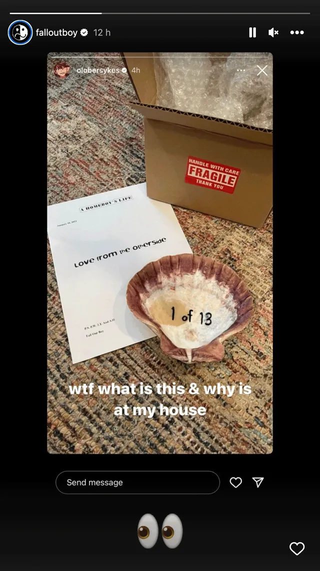 Fall Out Boy just sent Oli Sykes a teaser for their new… | Kerrang!