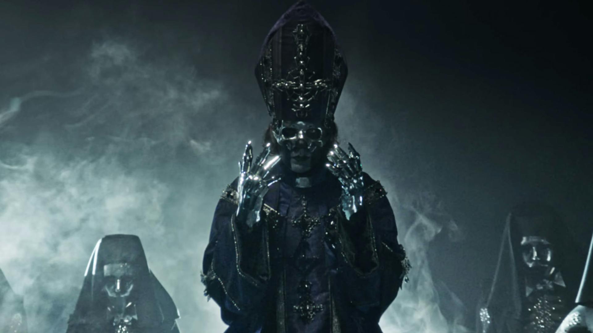 Ghost are unveiling frontman Papa V Perpetua on Wednesday…… | Kerrang! Ghost are unveiling frontman Papa V Perpetua on Wednesday…… | Kerrang!