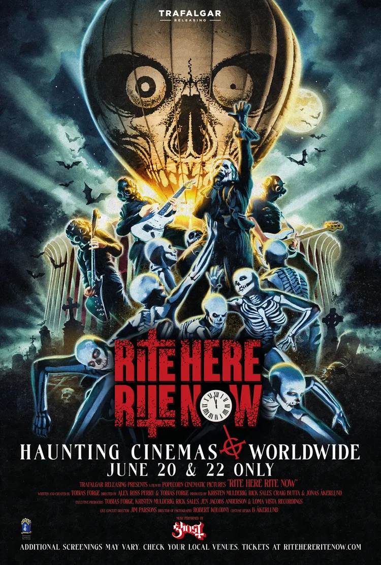 Ghost have announced their new movie, Rite Here Rite Now | Kerrang!