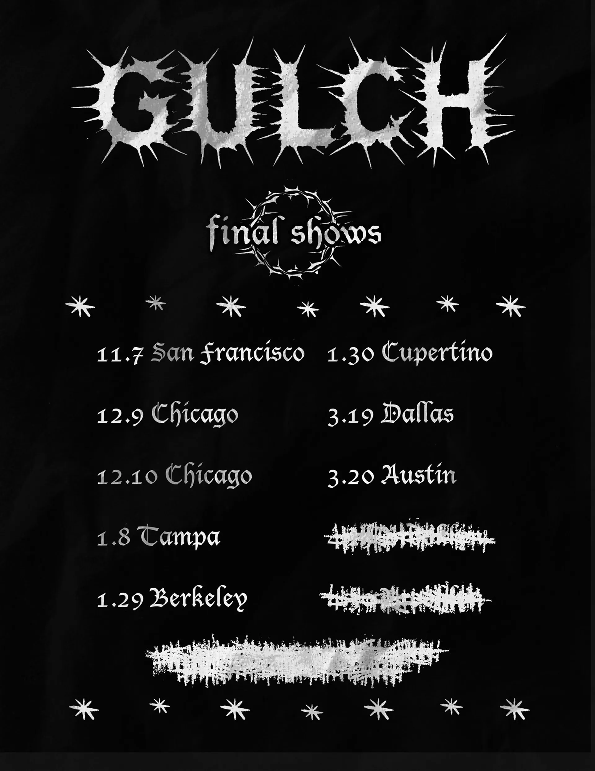 A Celebration Of Endings: The rise and death of Gulch | Kerrang!