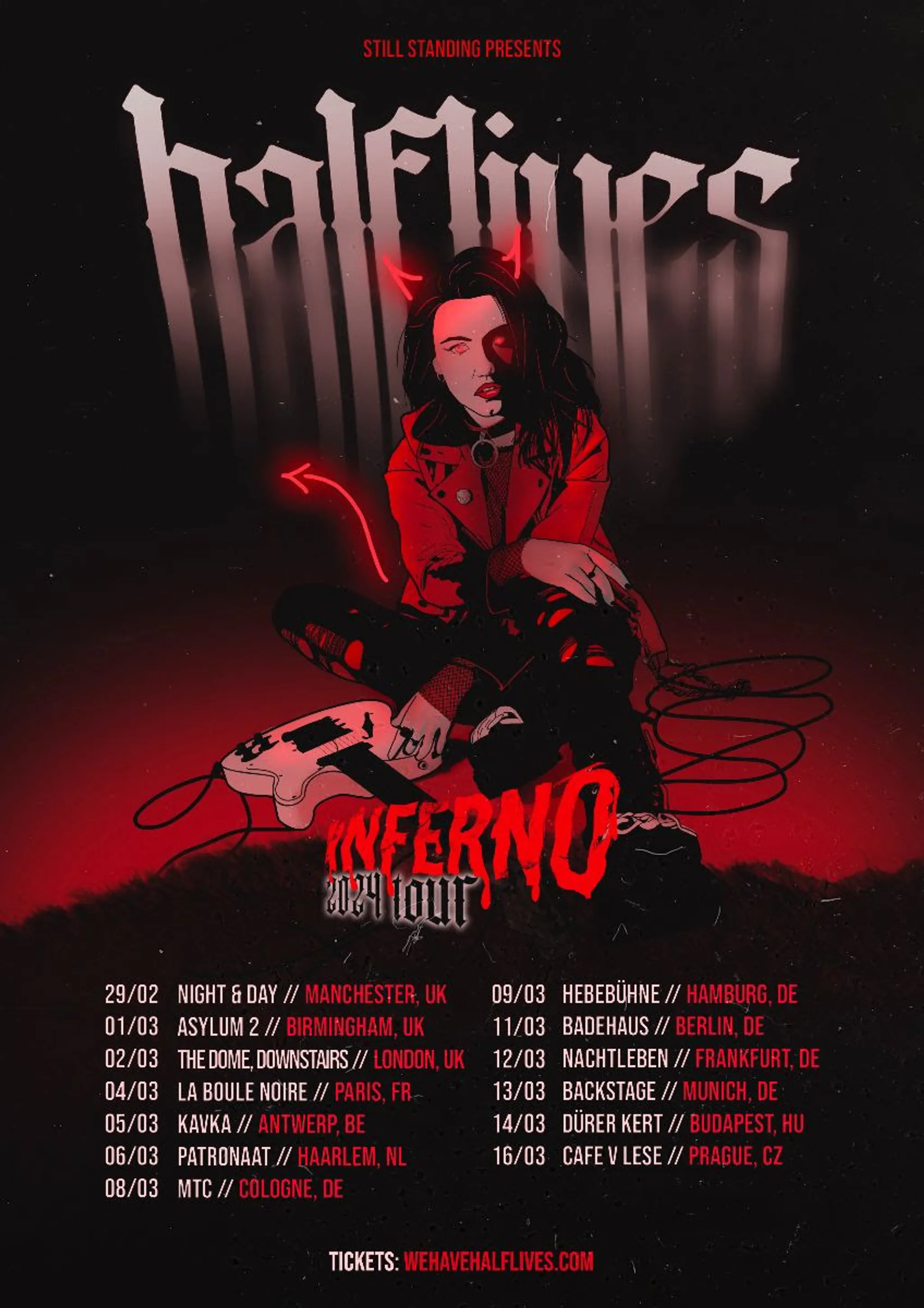 Halflives announce 2024 headline tour: “It feels exciting… | Kerrang!