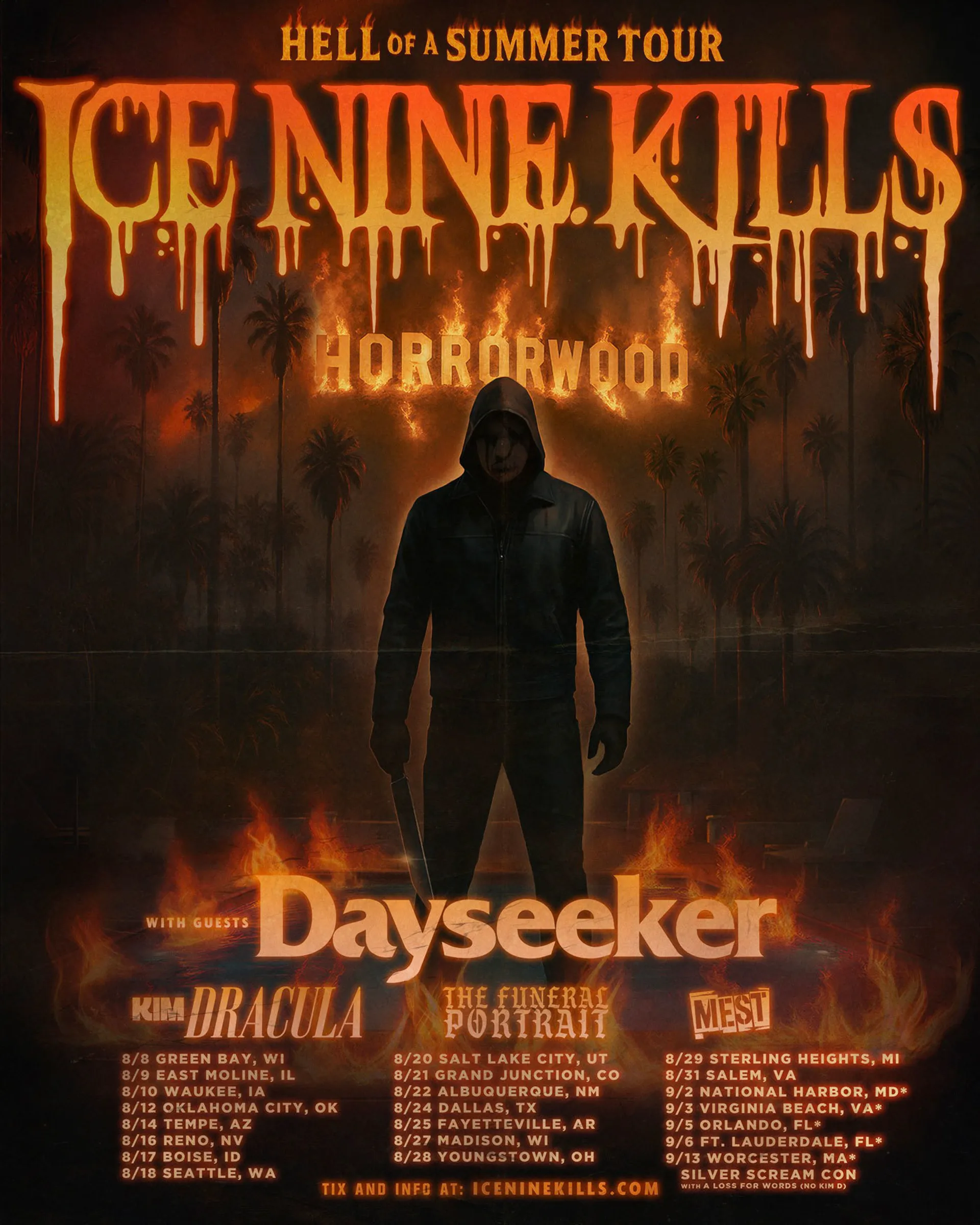 Ice Nine Kills announce U.S. tour with Dayseeker, Kim… | Kerrang!