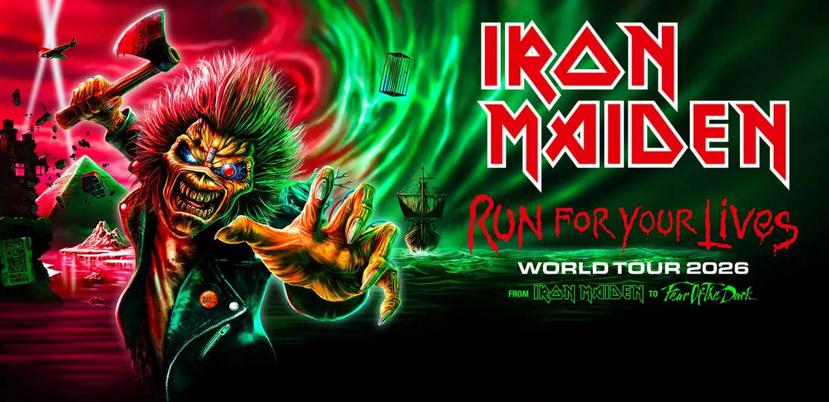 Iron Maiden announce 2026 European tour, with special UK… | Kerrang!