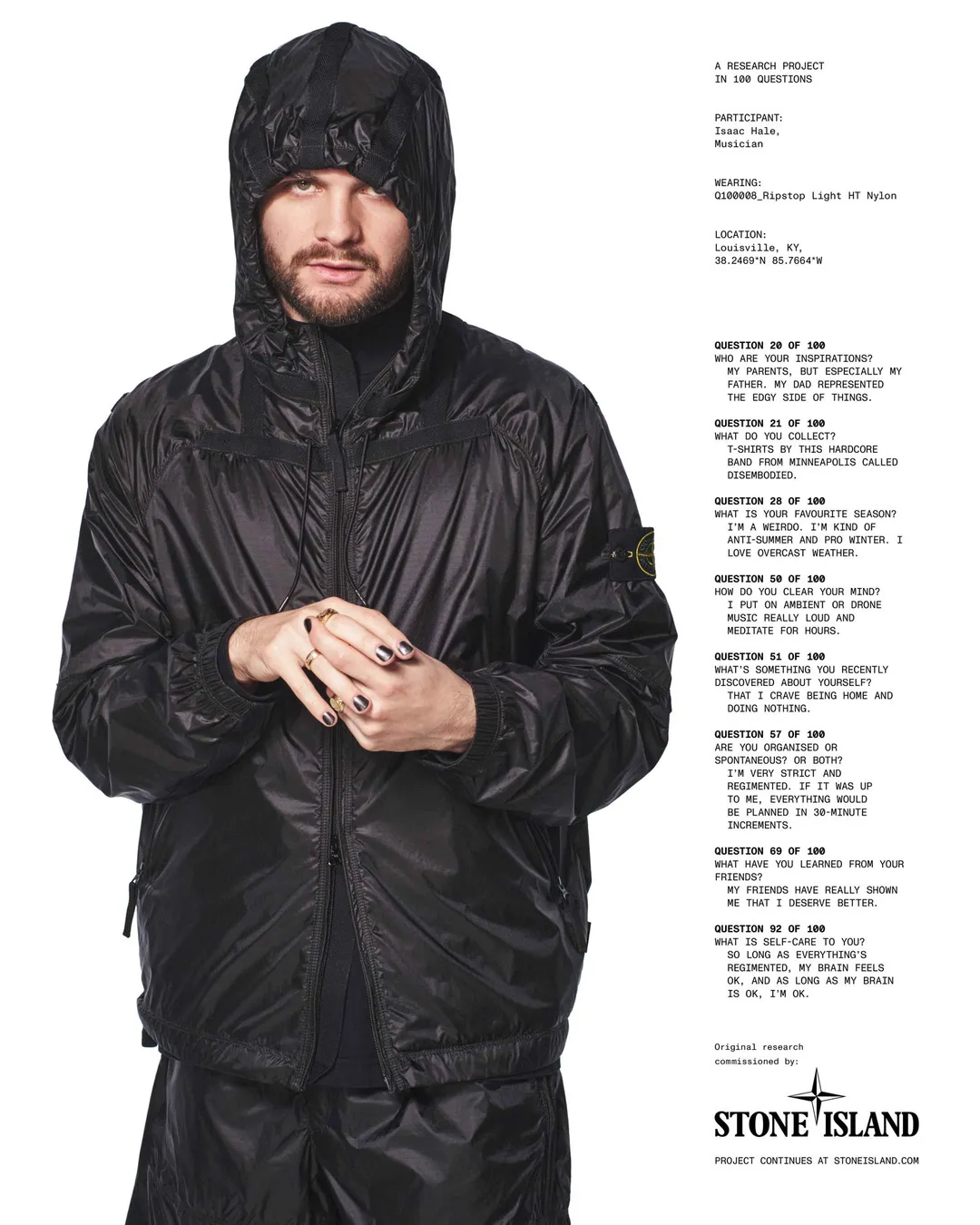 Knocked Loose’s Isaac Hale is the face of Stone Island’s… | Kerrang!