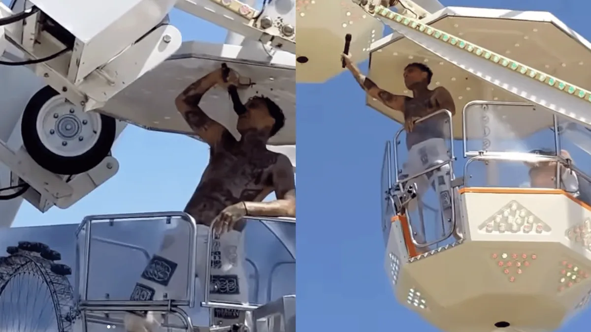 Watch FEVER 333’s Jason Butler perform on a moving Ferris… | Kerrang!