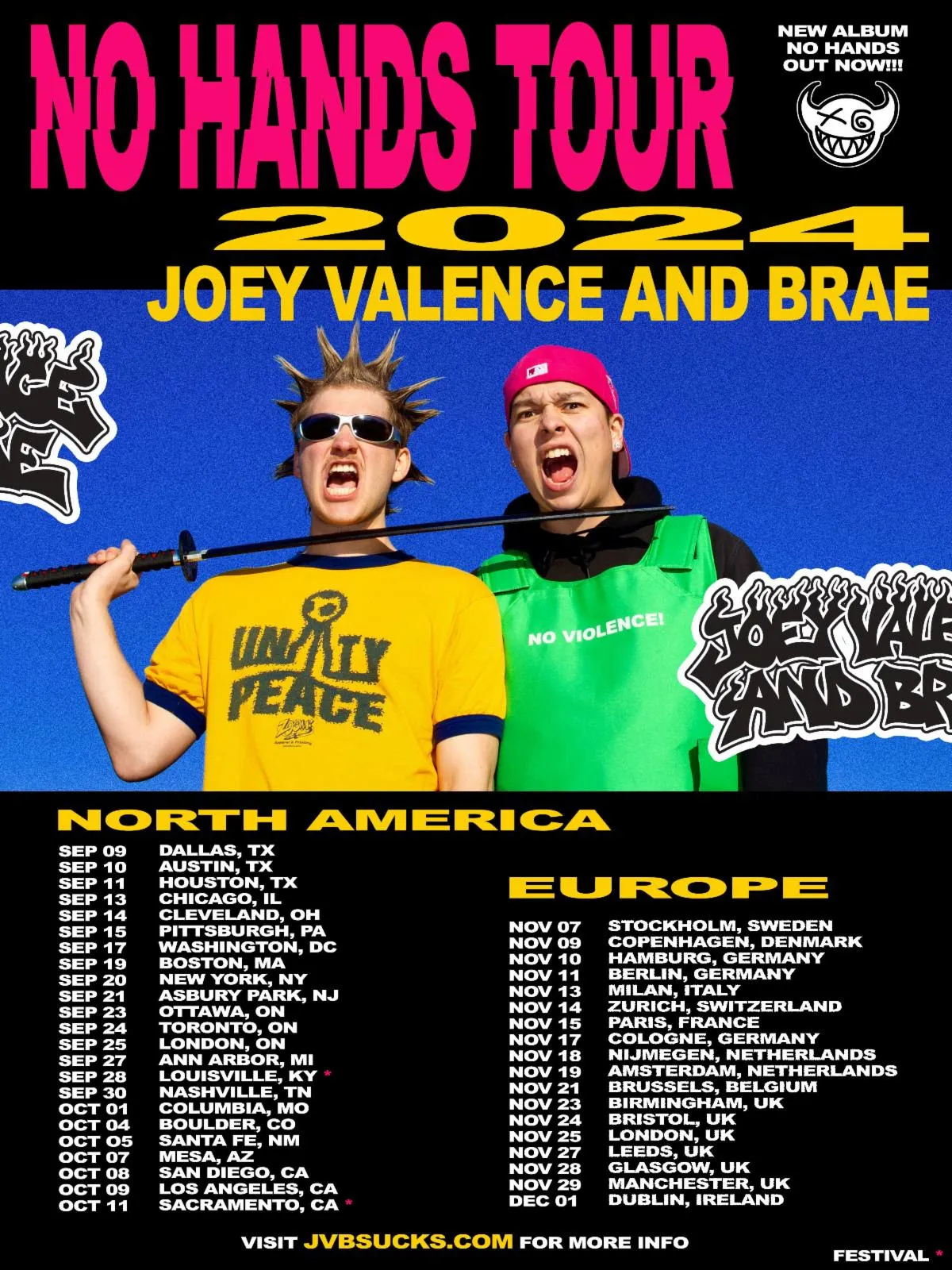 Joey Valence & Brae announce NO HANDS deluxe edition,… | Kerrang!
