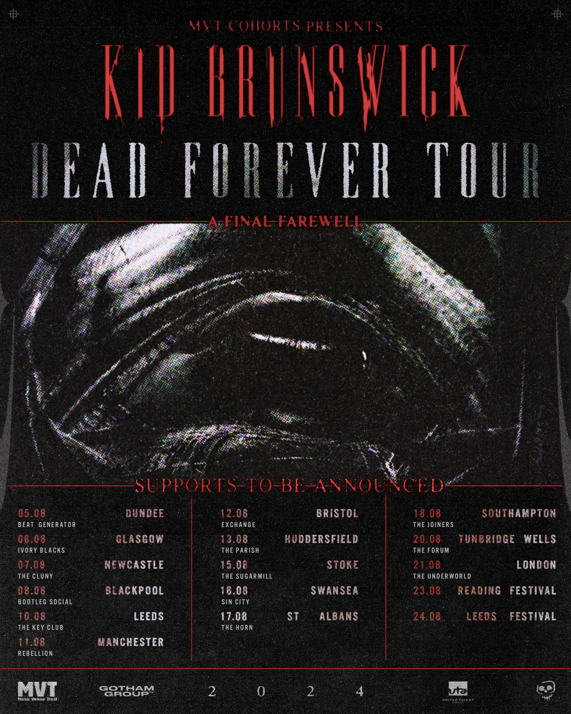 Kid Brunswick to headline inaugural MVT Cohorts tour of… | Kerrang!