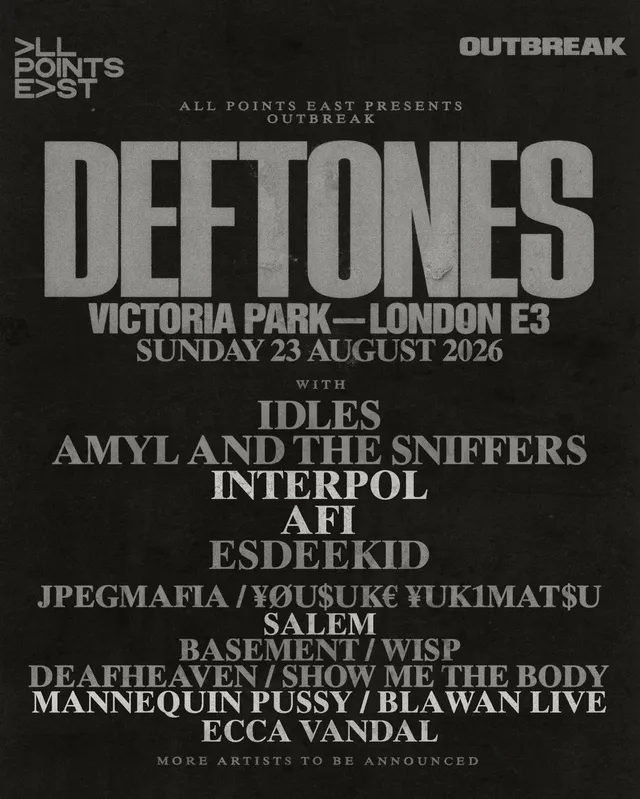 AFI, Interpol and more join Outbreak Fest London 2026 | Kerrang!