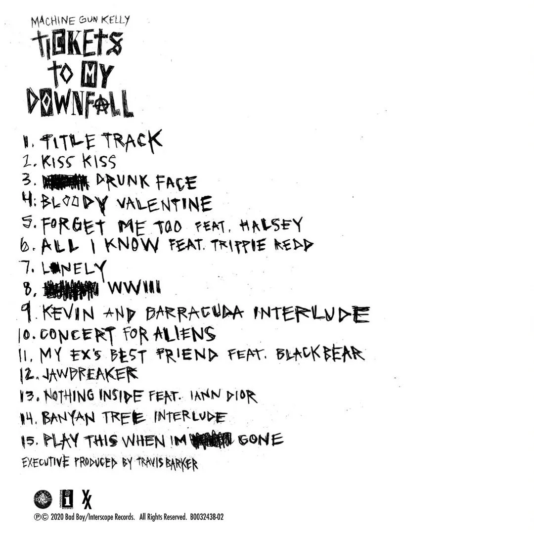 Machine Gun Kelly Unveils Tickets To My Downfall Tracklist… | Kerrang!