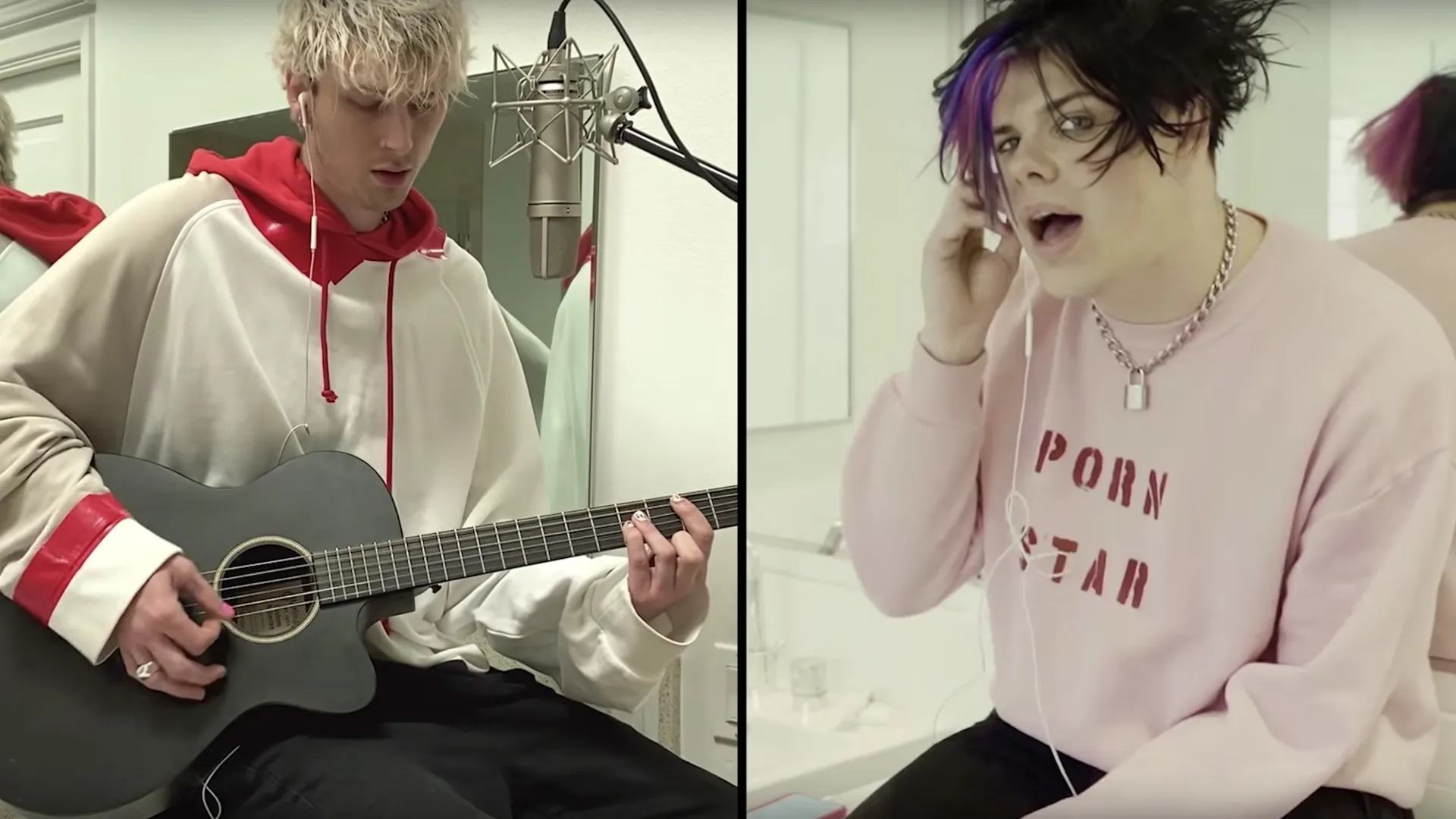 Watch Machine Gun Kelly And YUNGBLUD Cover Oasis'… | Kerrang!