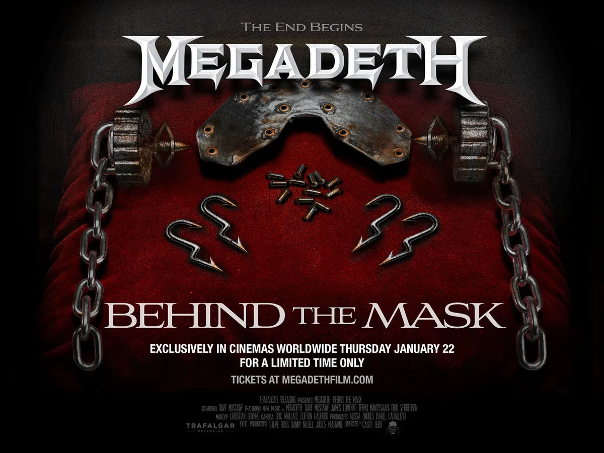 Megadeth to screen Behind The Mask in cinemas next month:… | Kerrang!