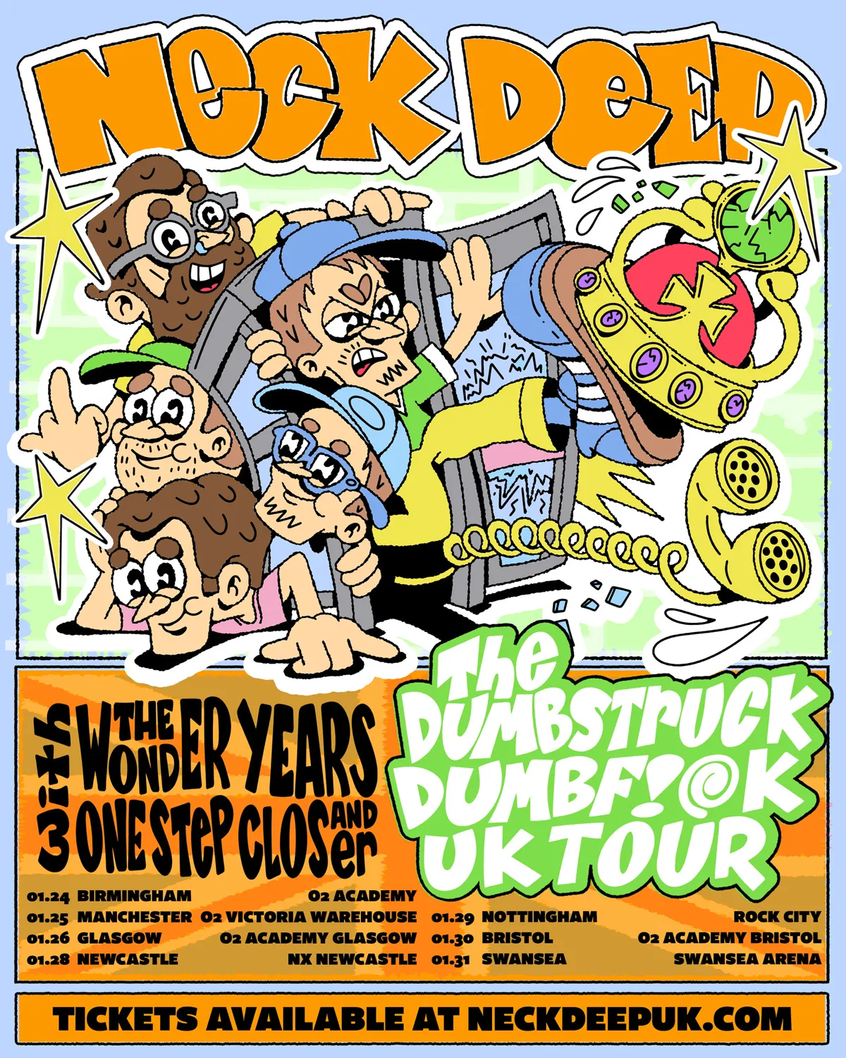 Neck Deep announce 2025 UK tour with ﻿The Wonder Years and… | Kerrang!