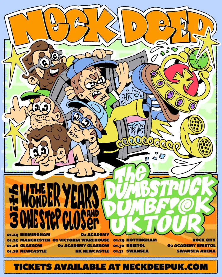 Neck Deep announce 2025 UK tour with ﻿The Wonder Years and… | Kerrang!