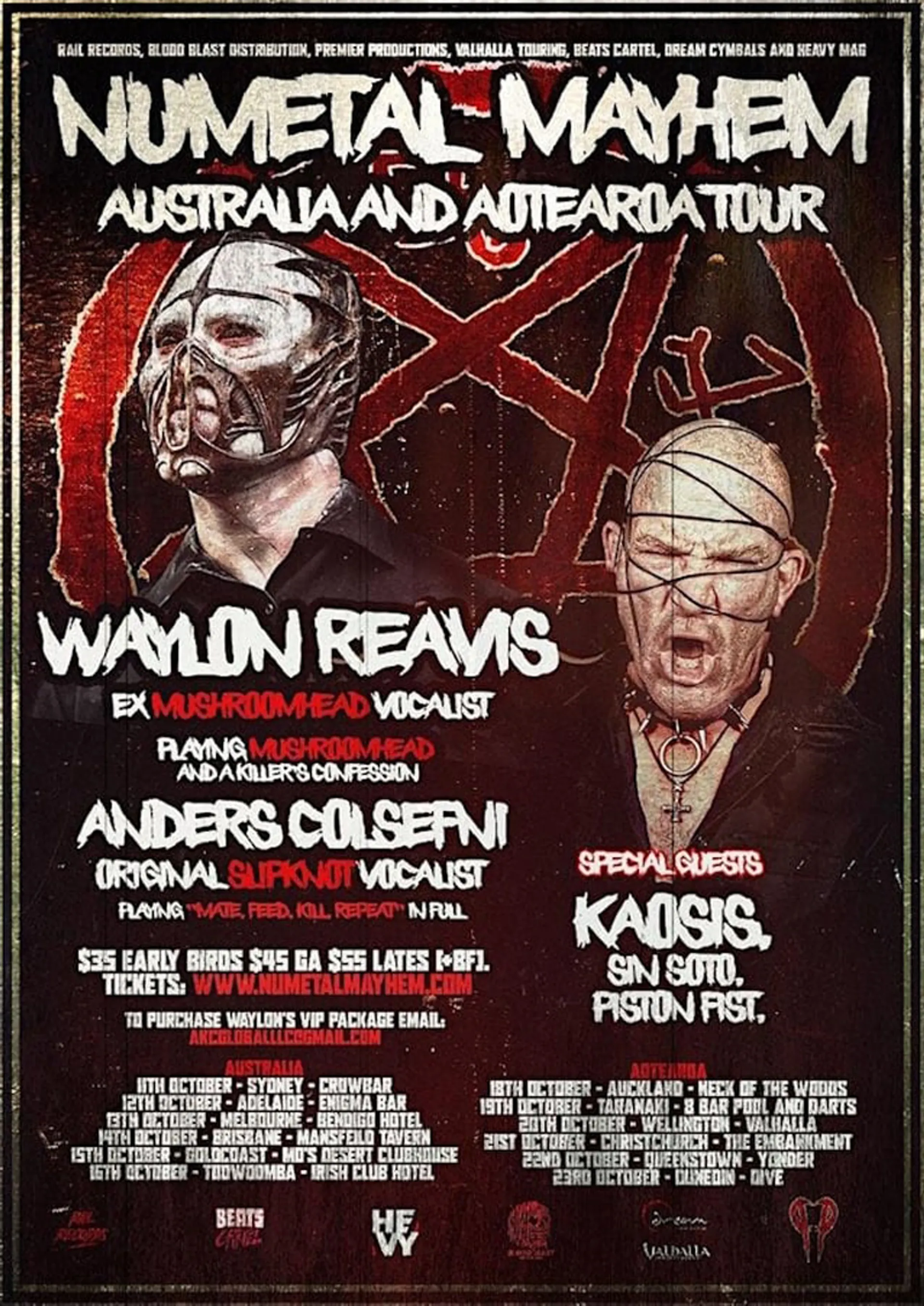 Original Slipknot vocalist to perform Mate. Feed. Kill.… | Kerrang!