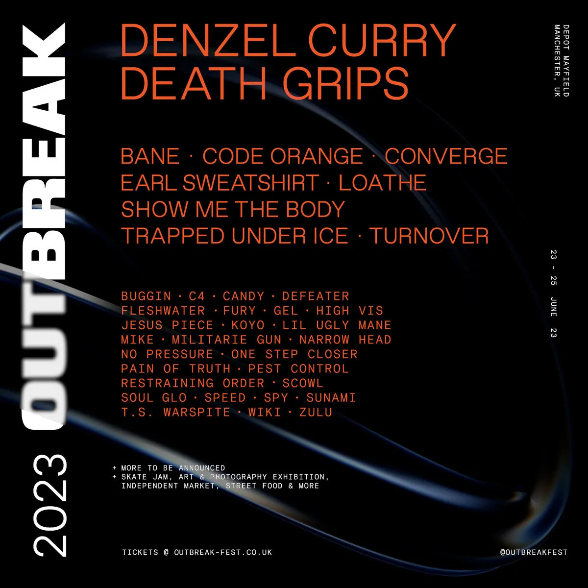 Bane, Defeater, Militarie Gun and more added to Outbreak… | Kerrang!