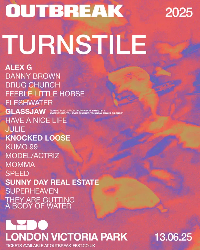 Glassjaw join Outbreak London and Manchester line-ups,… | Kerrang!