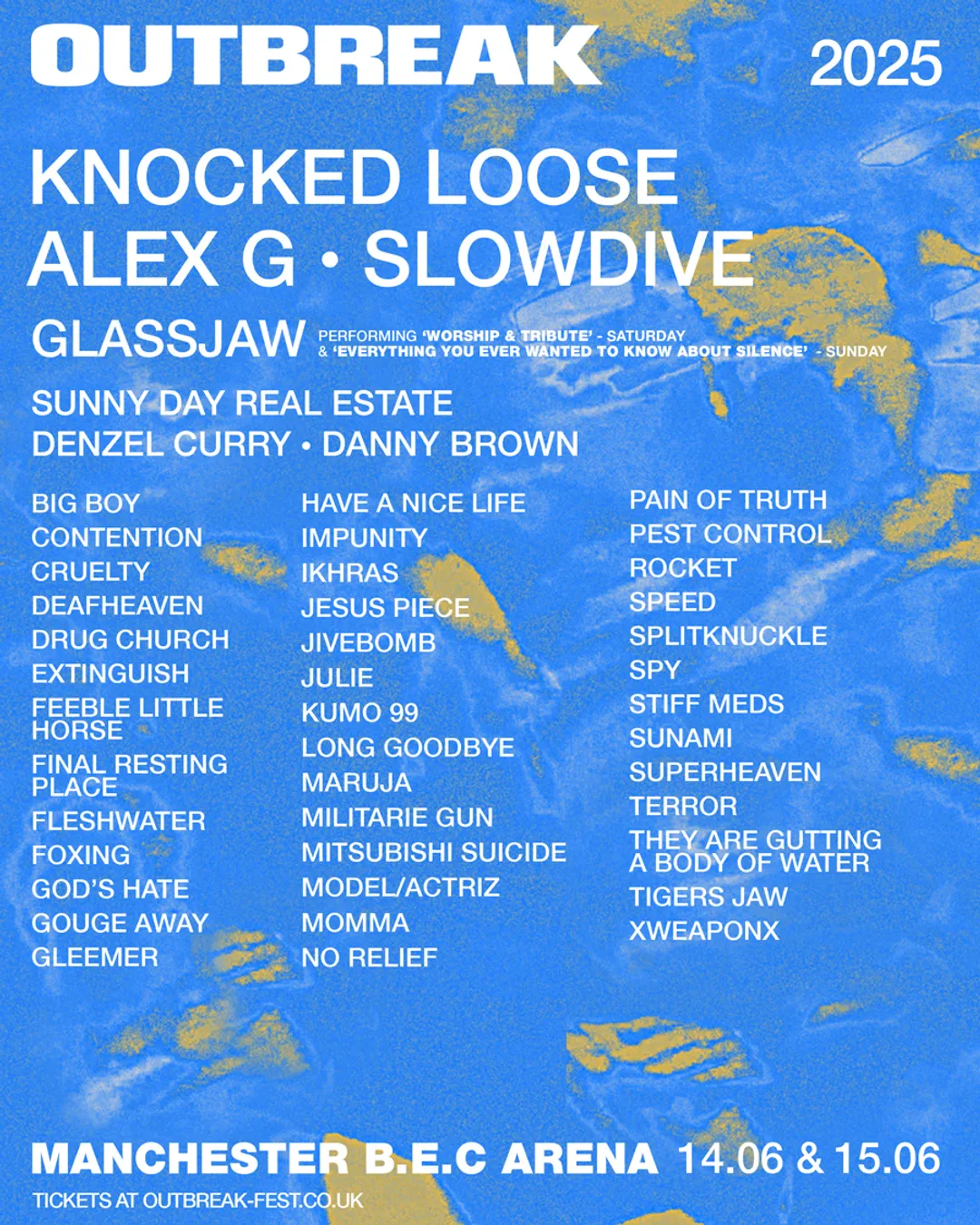Glassjaw join Outbreak London and Manchester line-ups,… | Kerrang!