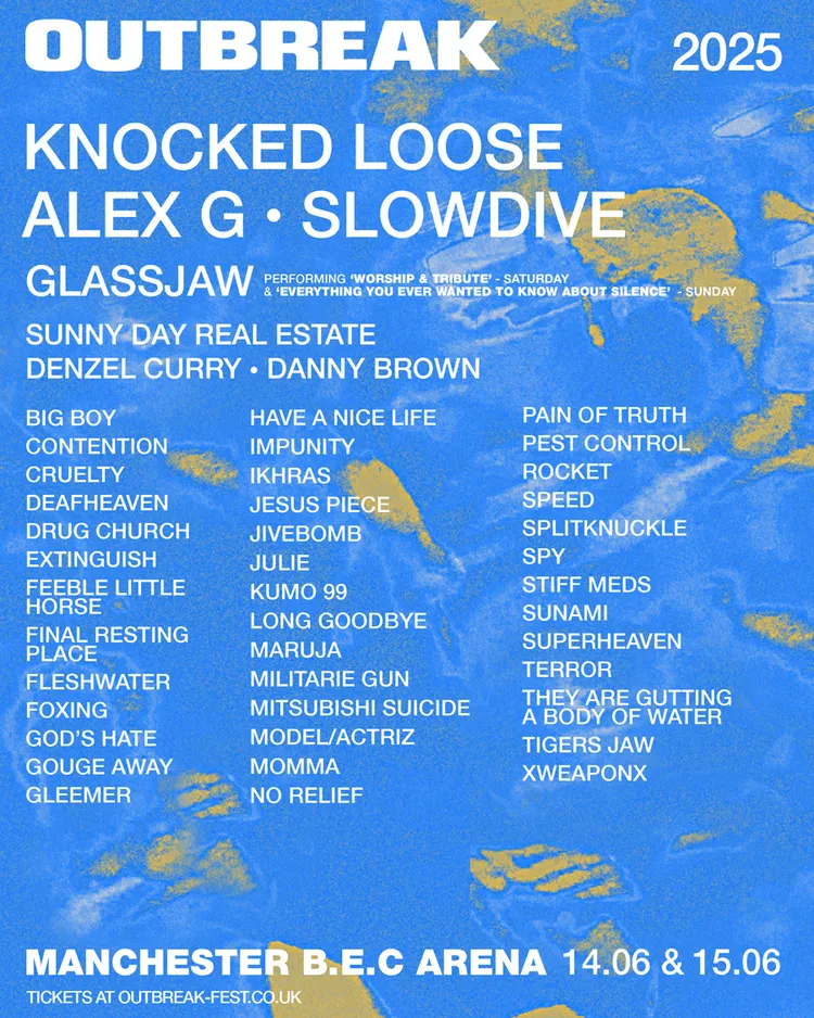 Glassjaw join Outbreak London and Manchester line-ups,… | Kerrang!