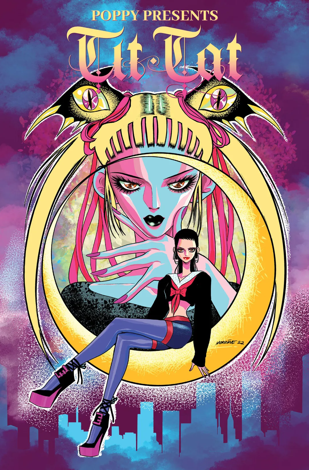 Poppy presents new “horror opus” Z2 graphic novel, Tit Tat | Kerrang!