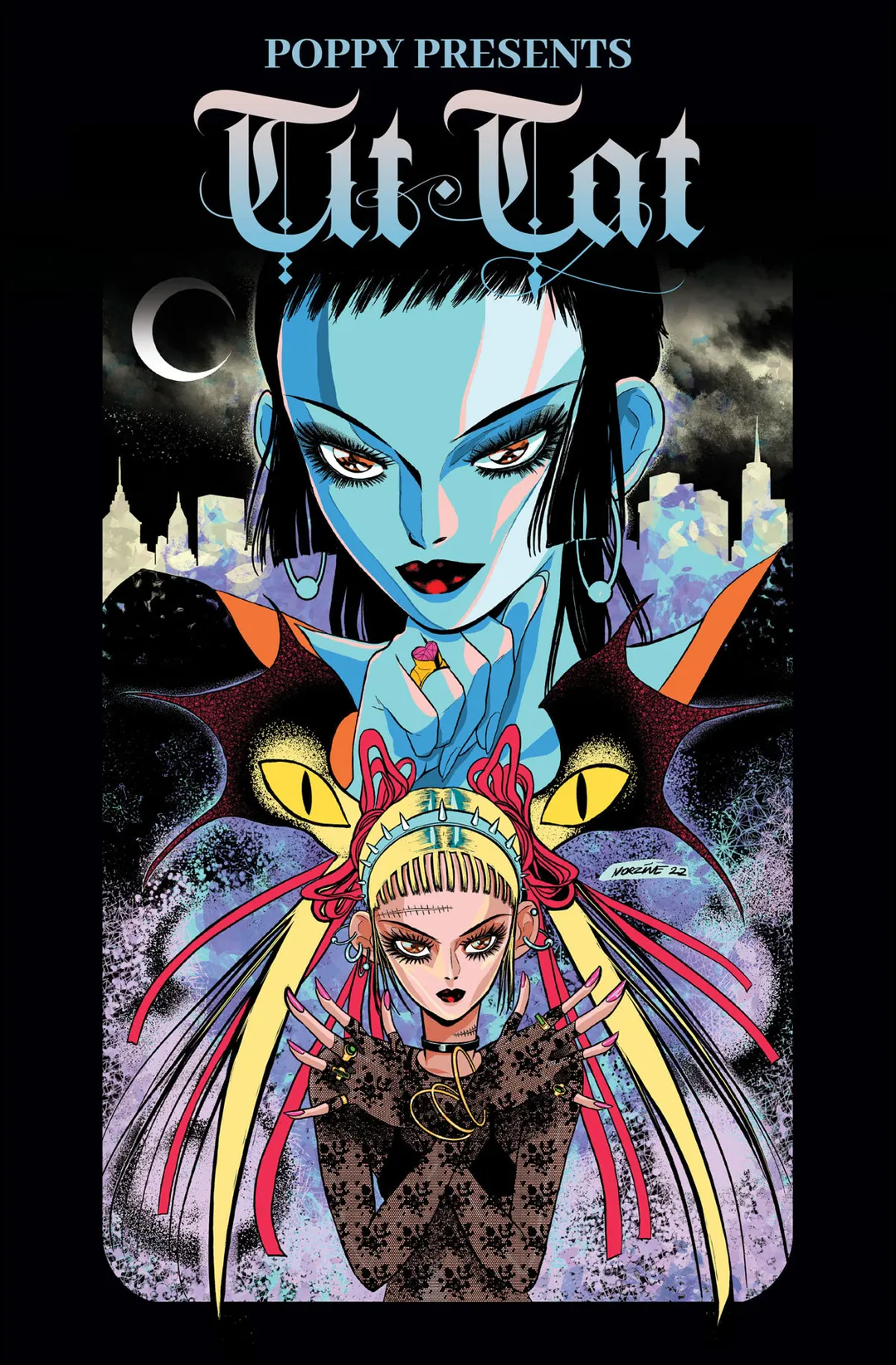 Poppy presents new “horror opus” Z2 graphic novel, Tit Tat | Kerrang!