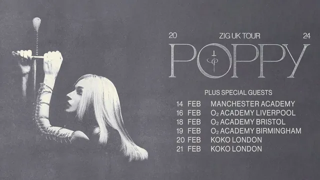 Poppy announces UK headline dates, and European shows… | Kerrang!