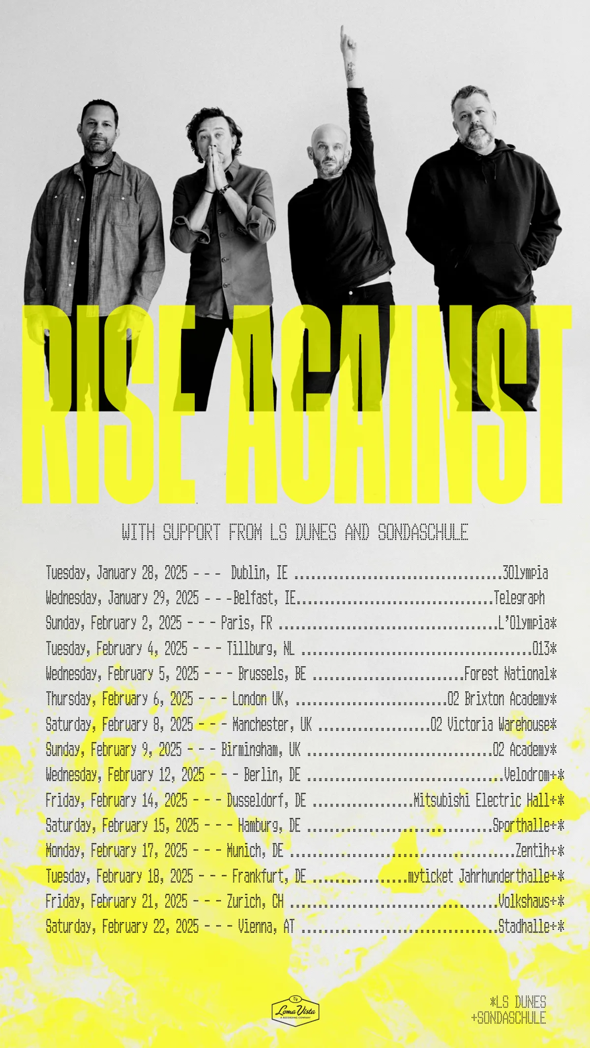 Rise Against announce 15-date UK and European headline tour | Kerrang!